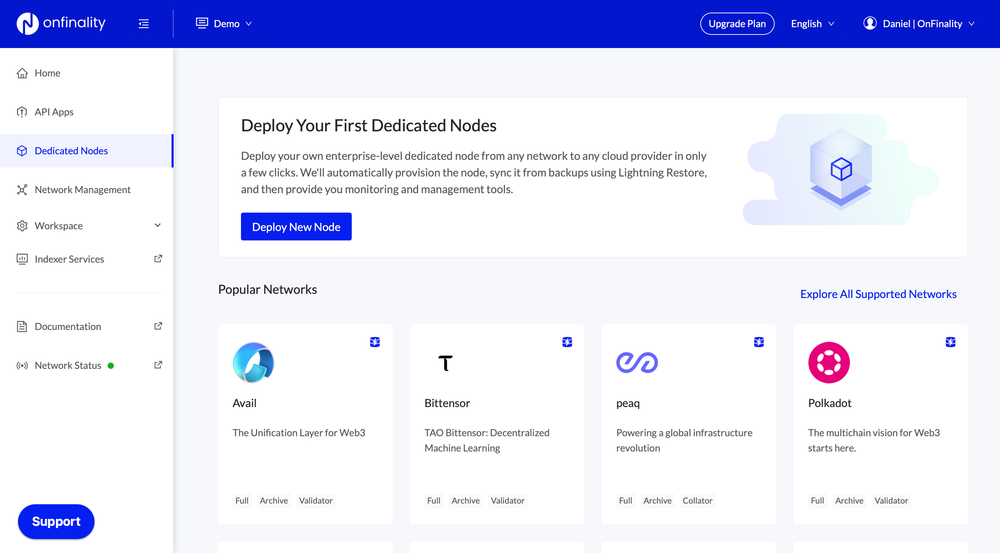 How to run a Polkadot Validator Node on OnFinality