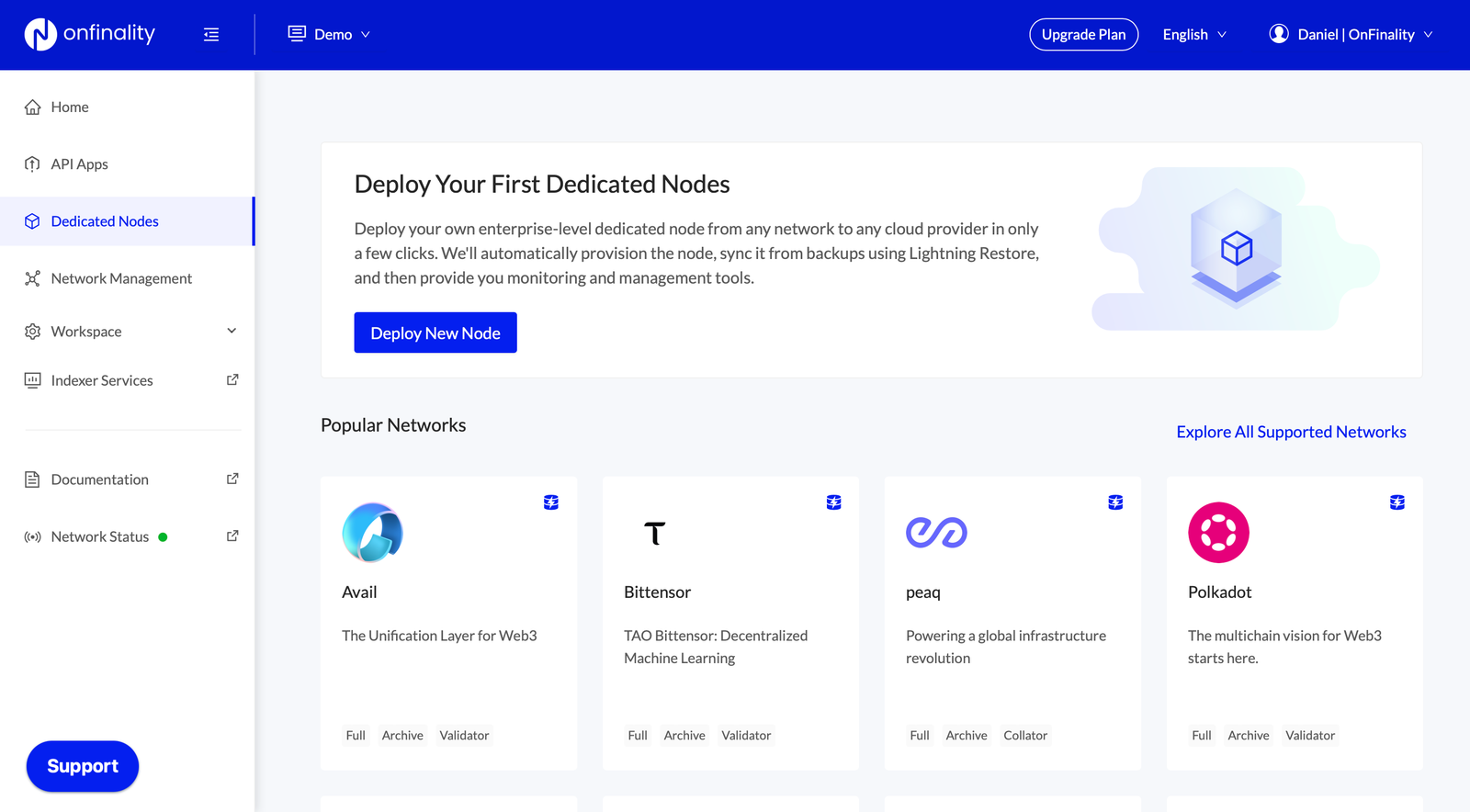 How to run a Polkadot Validator Node on OnFinality