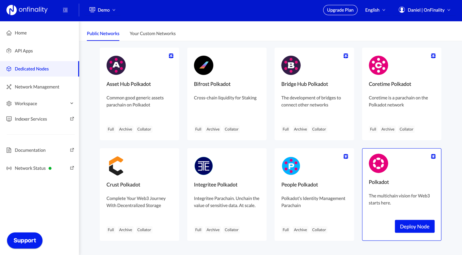 How to run a Polkadot Validator Node on OnFinality