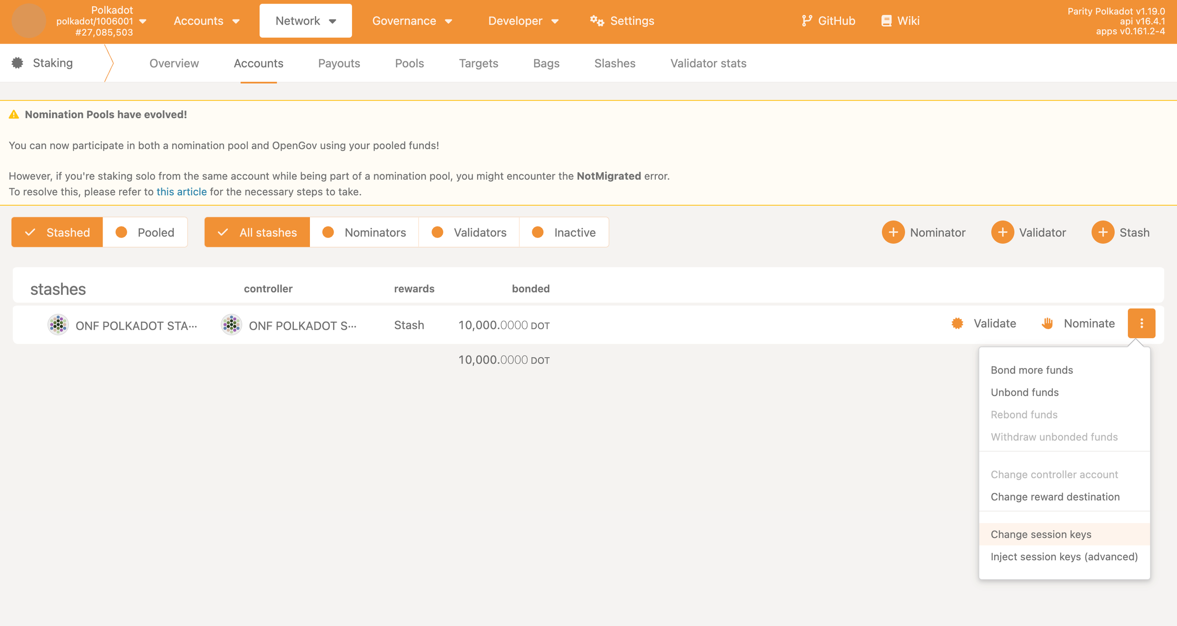 How to run a Polkadot Validator Node on OnFinality