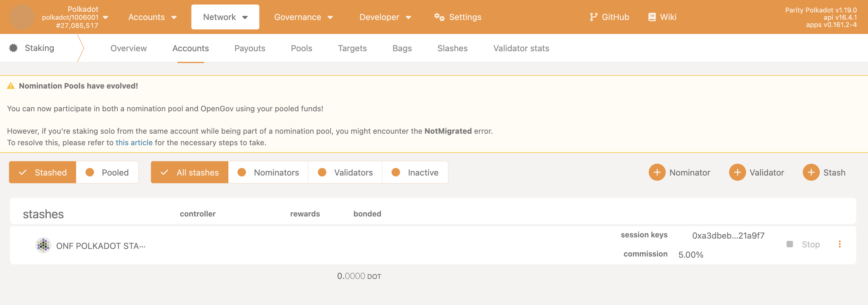 How to run a Polkadot Validator Node on OnFinality