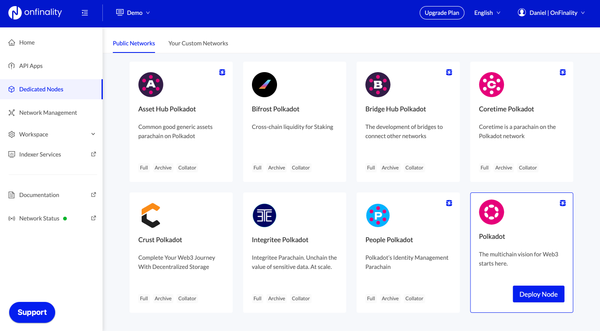 How to run a Polkadot Validator Node on OnFinality